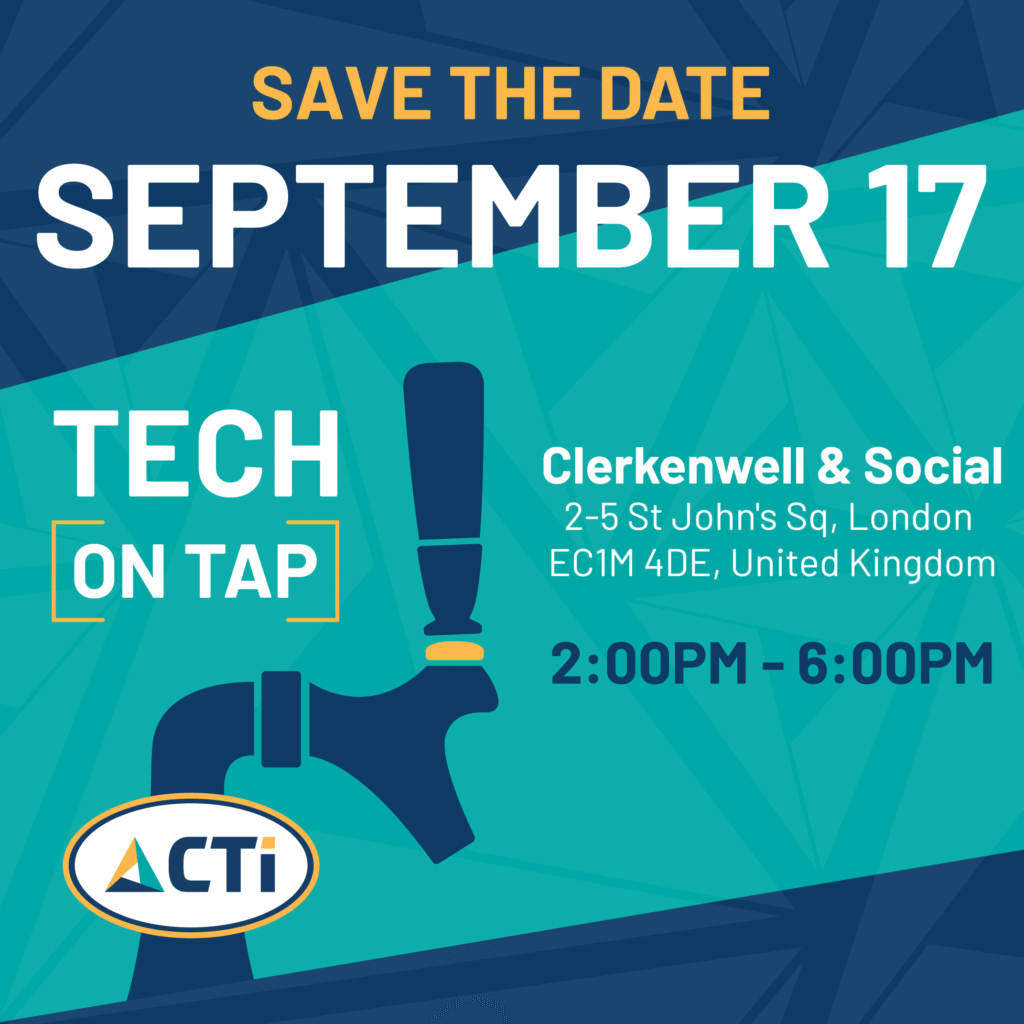 Tech on Tap London 2025 | Register Now